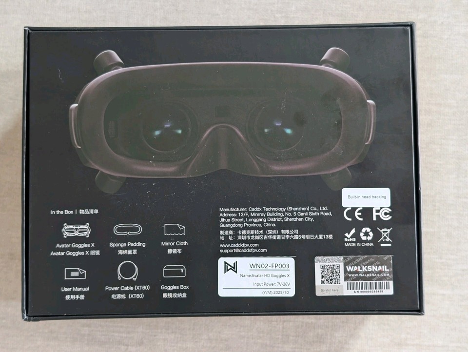Walksnail Avatar HD Goggles X | eBay