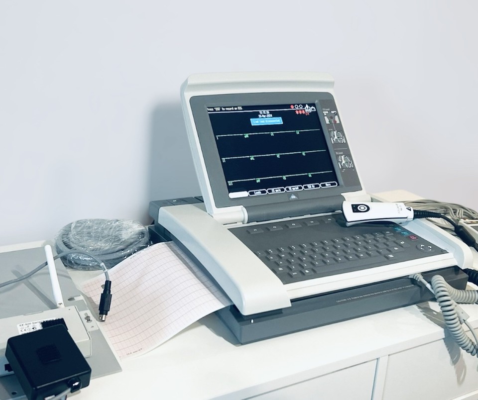 GE Mac 5500 EKG / Electrocardiogram / EKGMODULE/Patient Ready/COMPLETE ...