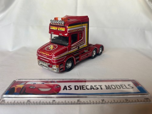 (JL) Corgi Modern Truck Heavy Haulage Scania T Cab Sandy Kydd Tractor ...