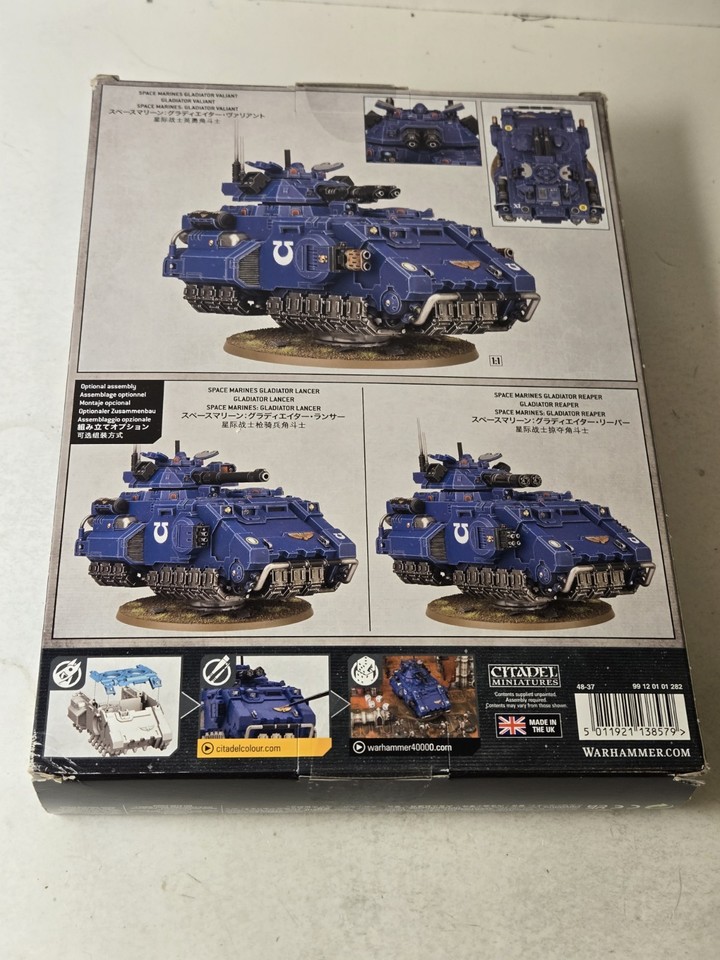 Warhammer 40k Primaris Space Marines Gladiator Lancer Reaper Valiant ...