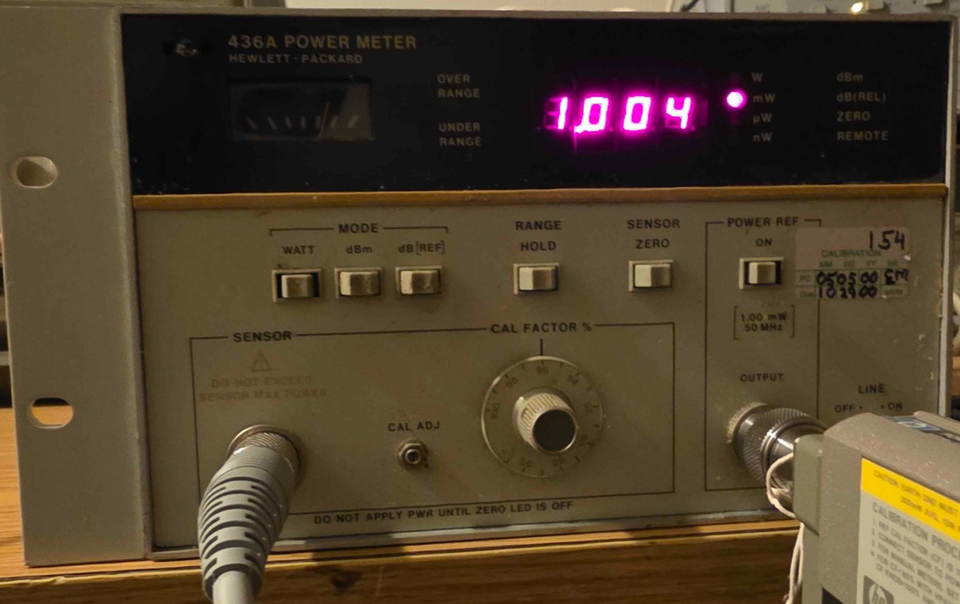 HP Agilent Model 436A Power Meter Tested & Working | eBay