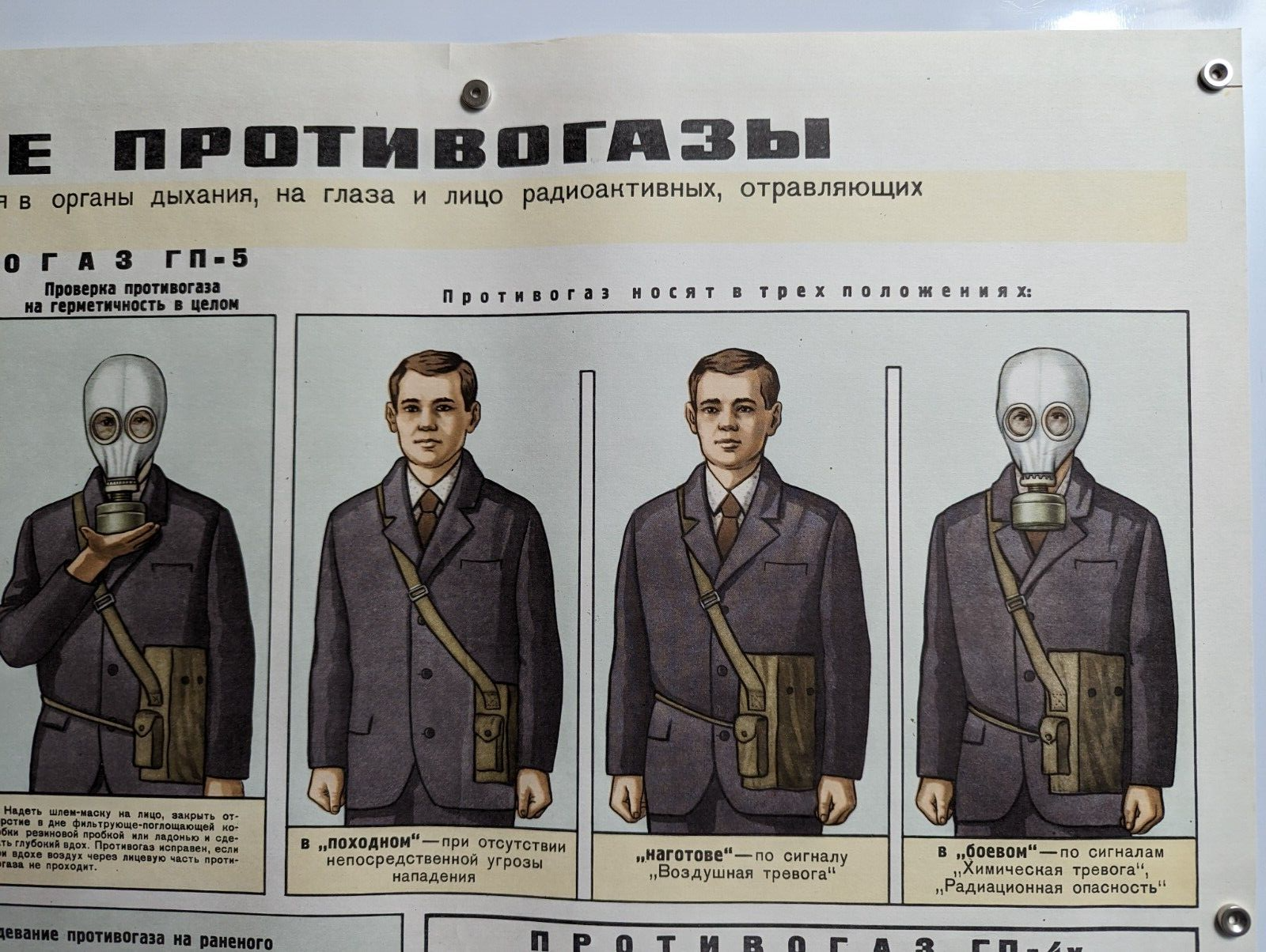 Stalker / Radiation / Gas Mask / Chernobyl / Nuclear War / vtg Poster ...