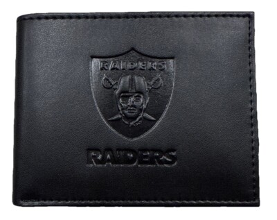 Las Vegas Raiders NFL Leather Bi-Fold Wallet | eBay