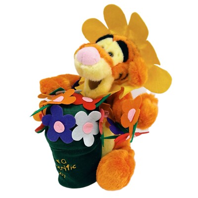 VTG Disney Winnie the Pooh Have A Tiggerific Day TIGGER flower pot ...