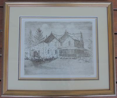 Australian A J Peak's "Woodhouse" Print | eBay