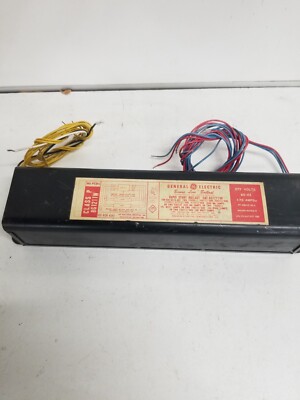GE 8G1211W Bonus Line Vintage Ballast F96T12 277VAC | eBay
