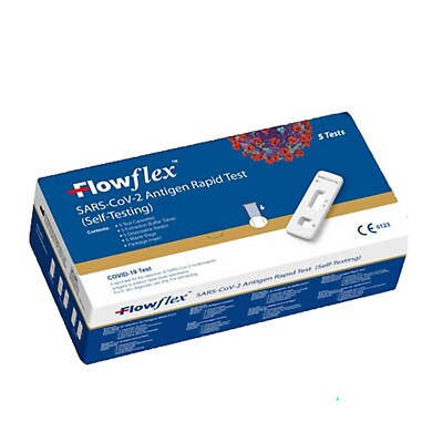 Flowflex Antigen Rapid Lateral Flow Self Test - 5 Tests 6921756492434 ...
