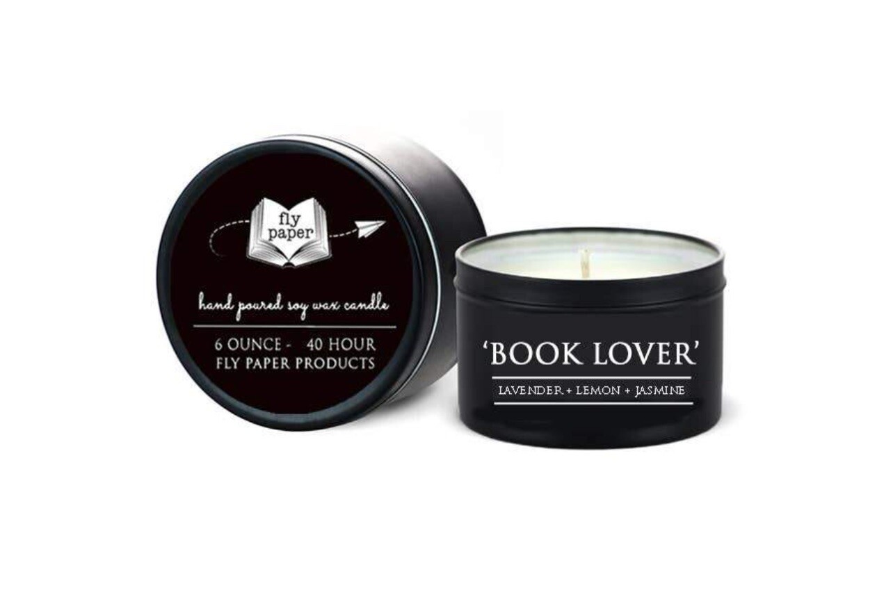 Book Lover Literary Tin Candle (6 oz) | eBay