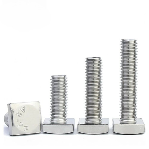 M4 M5 M6 M8 M10 M12 A2 Stainless Steel Square Head Bolt Square Screws T ...