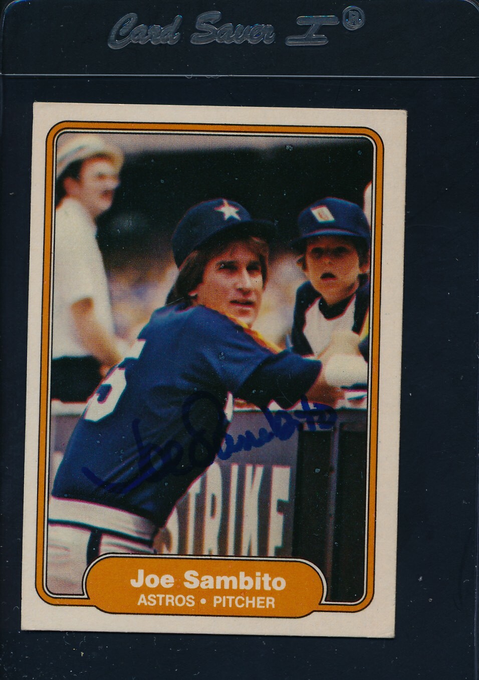 1982 Fleer #230 Joe Sambito Astros Signed Auto *26983 | eBay