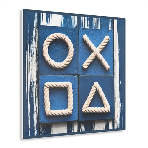 Men's Playstation Inspired Wall Art 12"x12" Video Gamers Gaming Room ...