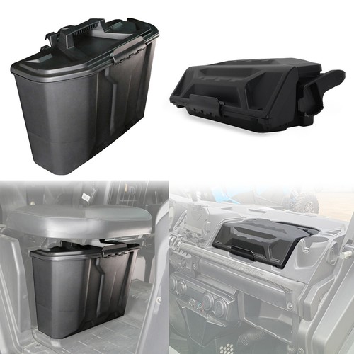 Passenger Underseat Storage+Dash Storage Box Compatible with Can-Am ...