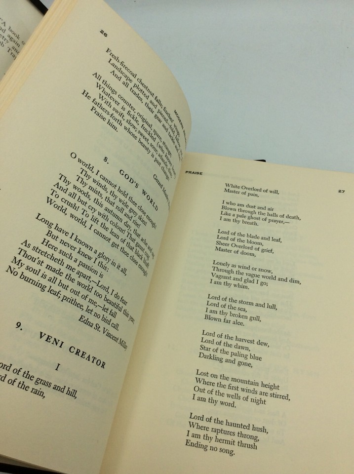 MODERN RELIGIOUS POEMS by Jacob Trapp, ed. - 1964 - 1st ed - Catholic ...