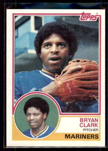1983 Topps Bryan Clark #789 Seattle Mariners | eBay
