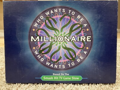 Who Wants To Be A Millionaire Board Game -100% Complete. Mint Condition ...