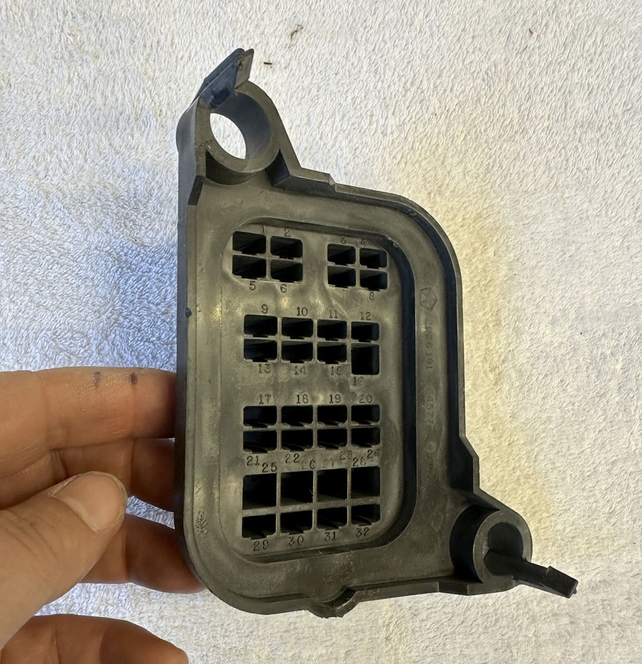 NOS MoPar 1969 Charger Coronet Bulkhead Connector 69-73 C Body Full ...