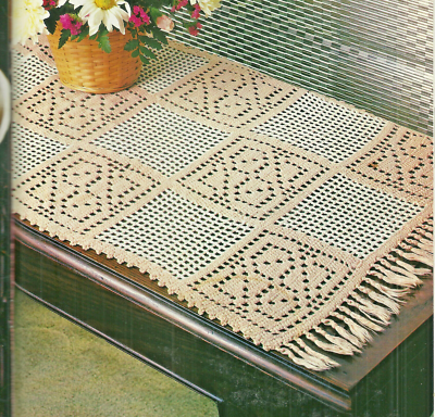 Rectangular Doily Crochet Patterns