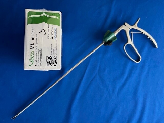 Hemoclip Applier Surgical Instruments Reusable Hemoclip Applier