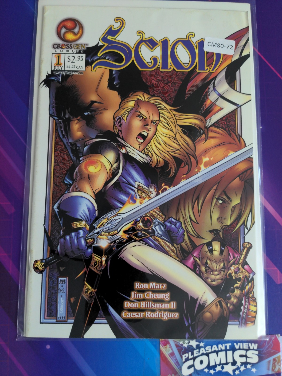 SCION #1 HIGH GRADE CROSSGEN COMIC BOOK CM80-72 | eBay