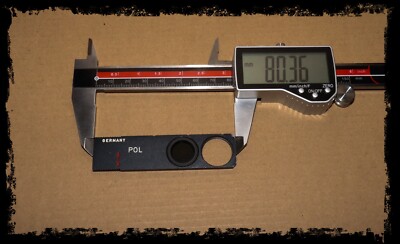 Leica/ Leitz Microscope Pol Filter Slider Analyzer / Polarizer | eBay