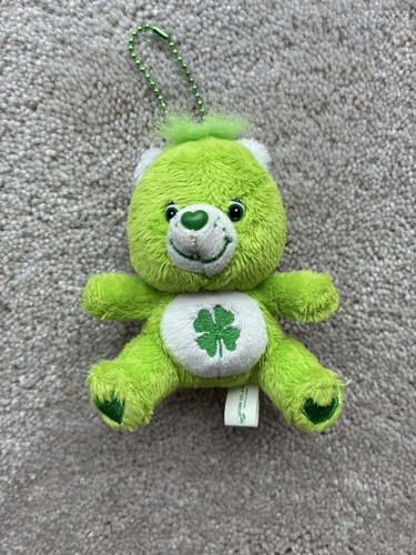 Heisei Retro Care Bears Plush Keychain Green | eBay