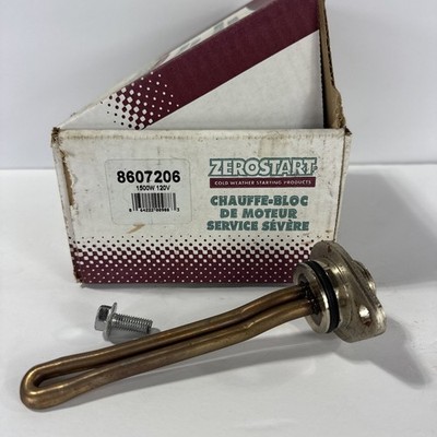 ZEROSTART 8607206 Heavy Duty Engine Block Heater 1500W 120V NO CORD | eBay