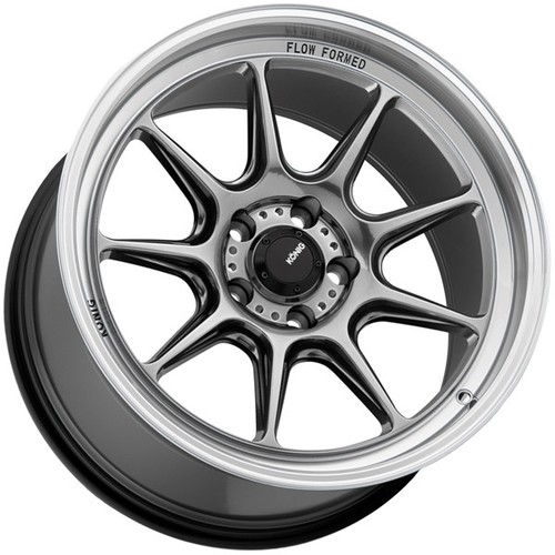 Konig Countergram 18x8.5 5x100 +40mm Hyper Chrome Wheel Rim 18" Inch | eBay