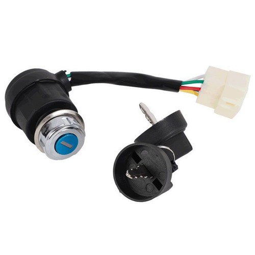 1Pc 5 Wire 5 Pin Ignition Key On Off Switch Assembly for Diesel Engine ...