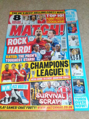 MATCH FOOTBALL MAGAZINE - April 7 2008 | eBay