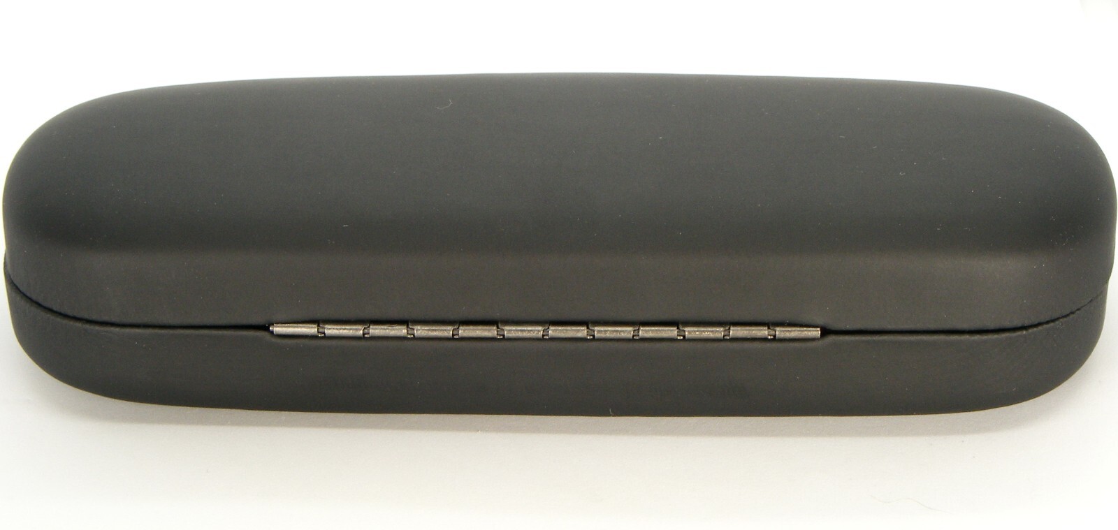 NEW Hard Clam Shell Eyeglasses Glasses Black Case w/ Cleaning Cloth ...