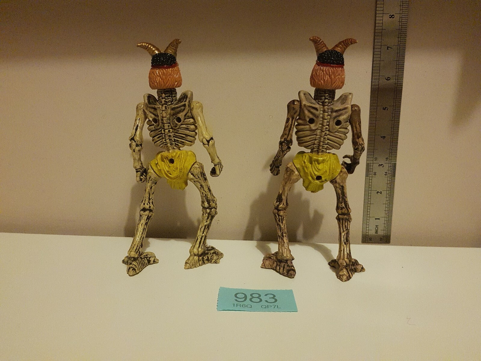 RARE Skeleton Fighters Action Figures Bootleg Skeleton Warriors (Mannix ...