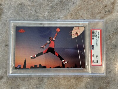 1985 Michael Jordan Nike Promo Rookie Card PSA 8 | eBay