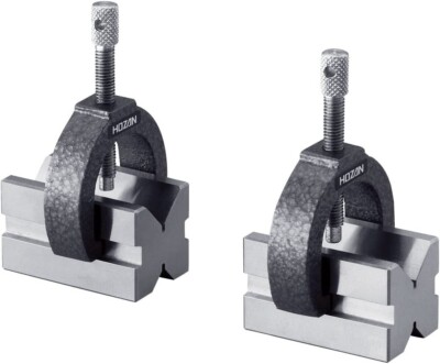 HOZAN V-Block Vise K-53 For K-280,K-21 Jaws Size:3~20mm 2-pc Set Made ...