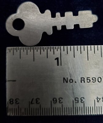 Vintage Key SKELETON Double Sided Bit W Warded Appx 1 5/8" Locks | eBay