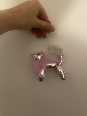 Paperchase Pink Baloon Dog Christmas Decoration | eBay UK