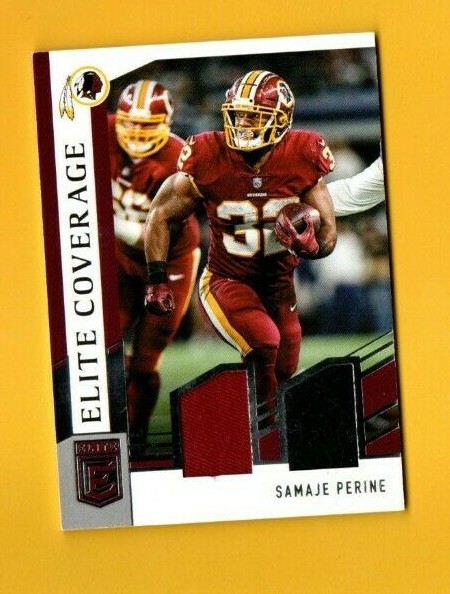 D16269 2018 Elite Coverage Materials #26 Samaje Perine REDSKINS | eBay