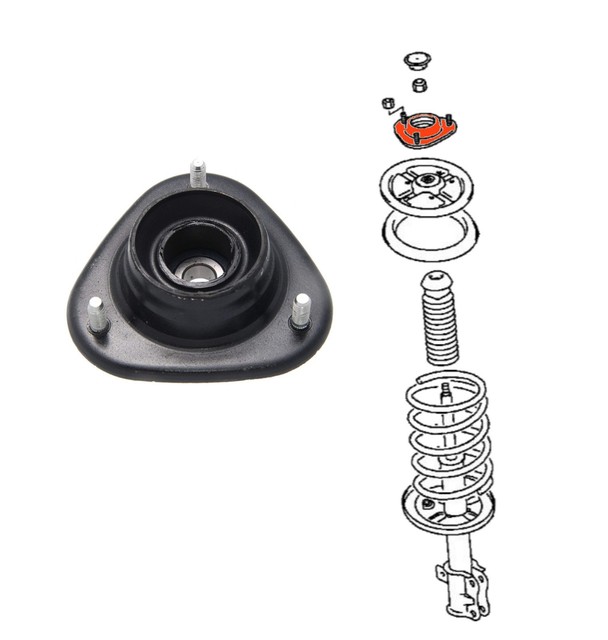 Front Shock Absorber Support MITSUBISHI PAJERO IO H77w 1999-2005 ...