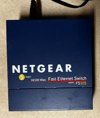 NETGEAR ProSafe (FS105) 5-Ports External Switch 606449006865| eBay
