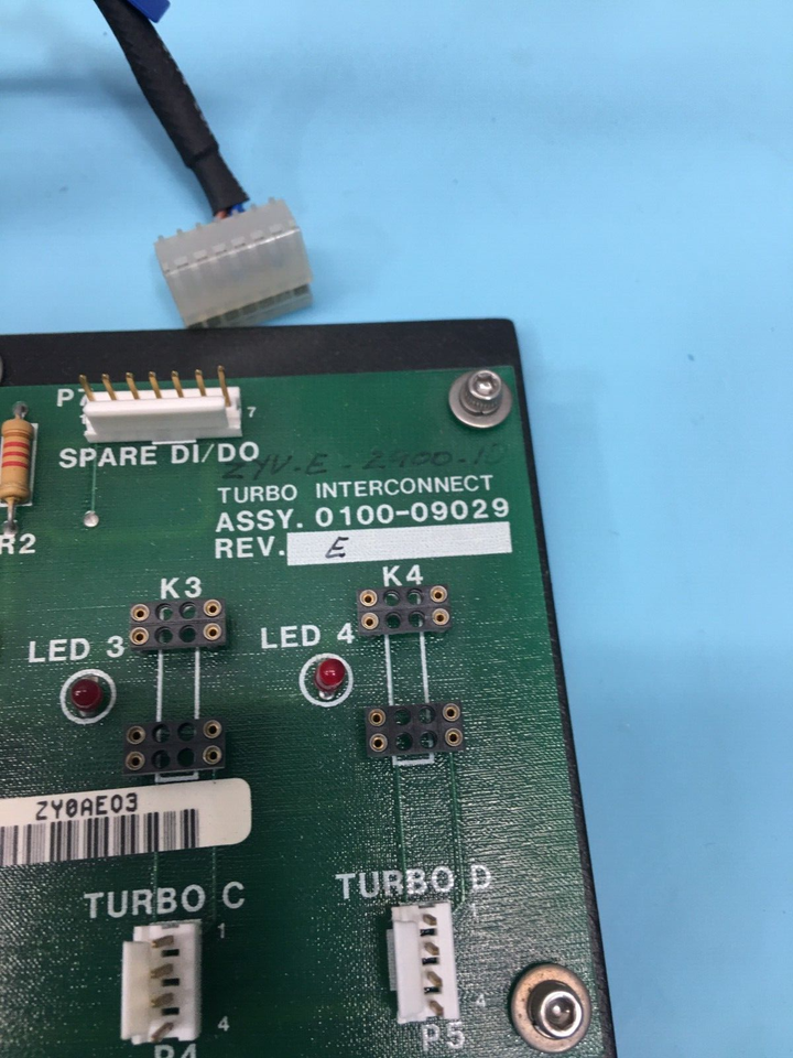 AMAT 0100-09029 Turbo Interconnect Board + Bay Pneumatic BES-530-8-PCB ...