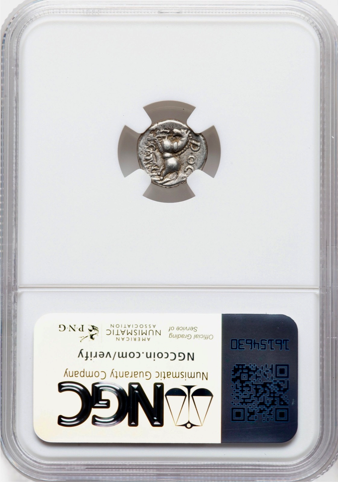 50 BC GAUL SEQUANI Ancient Greek Silver AR Quinarius Coin Q.DOCI Issue ...