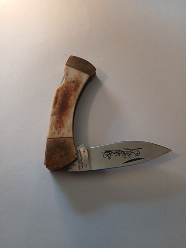 Vintage Small Parker Cut Co Kayak Canoe Knife Made In Japan Bone Knives ...