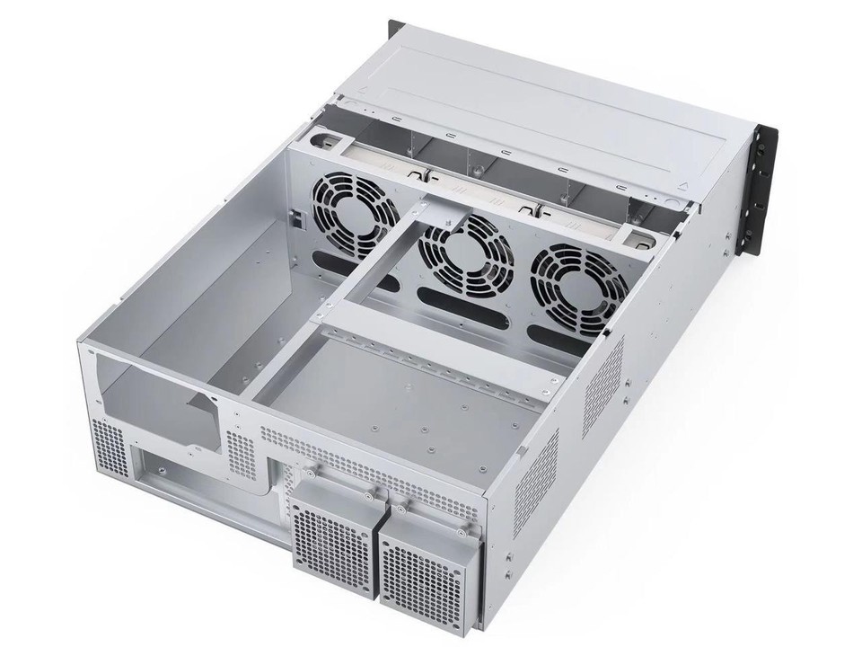 Rosewill 4U Server Chassis|Supports up to 4 GPUs|8 Hot-Swap 3.5"/2.5 ...