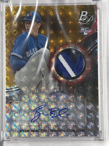 2019 Bowman SUPERFRACTOR🔥 Ryan Borucki Auto patch (RC) 1/1 🔥Mint. | eBay