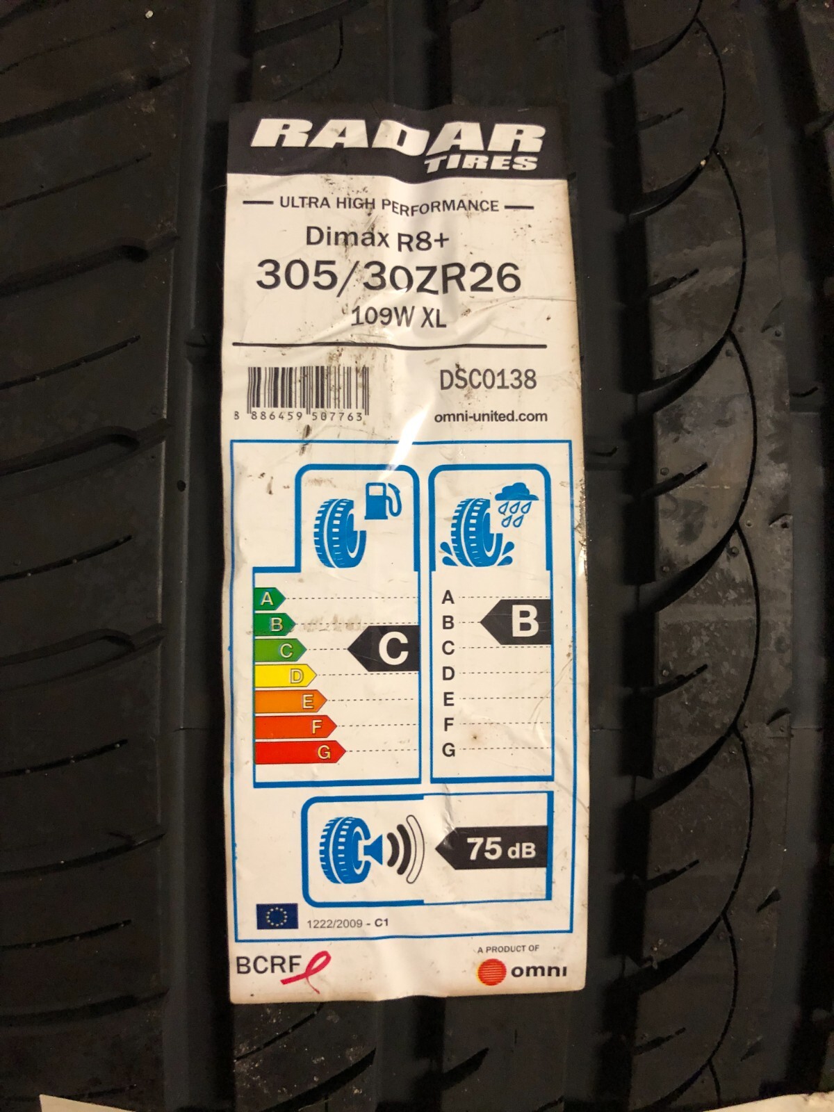 SET 4 TIRES 26" RADAR DIMAX R8 PLUS 109W XL - 305/30ZR26 | eBay