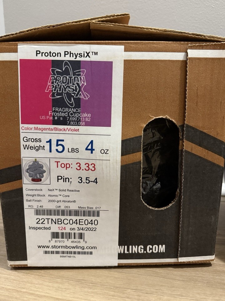 Storm Proton Physix 15lb Bowling Ball BRAND NEW | eBay