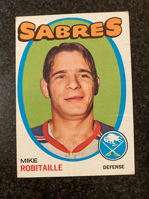 1971-72 TOPPS HOCKEY # 8 MIKE ROBITAILLE Sabres B2 | eBay