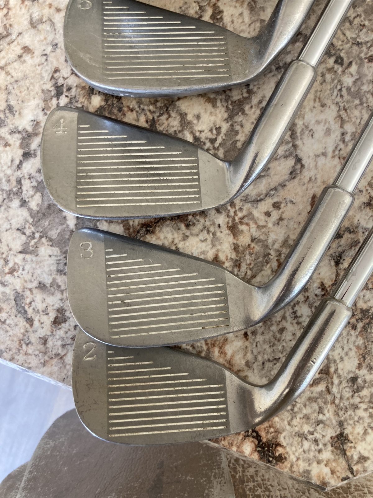 Tour Model II Black Dot Peripheral Weighted Iron Set-Regular Flex ...