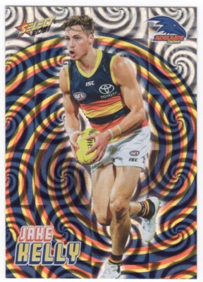 2021 AFL Select Footy Stars Jake Kelly Holographic Foil #HF3 (Adelaide ...