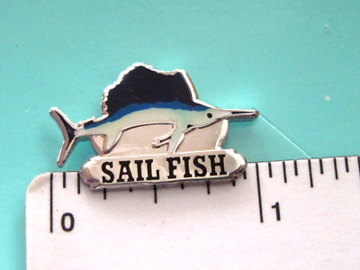 SAILFISH - hat pin , tie tack , lapel pin , hatpin GIFT BOXED | eBay