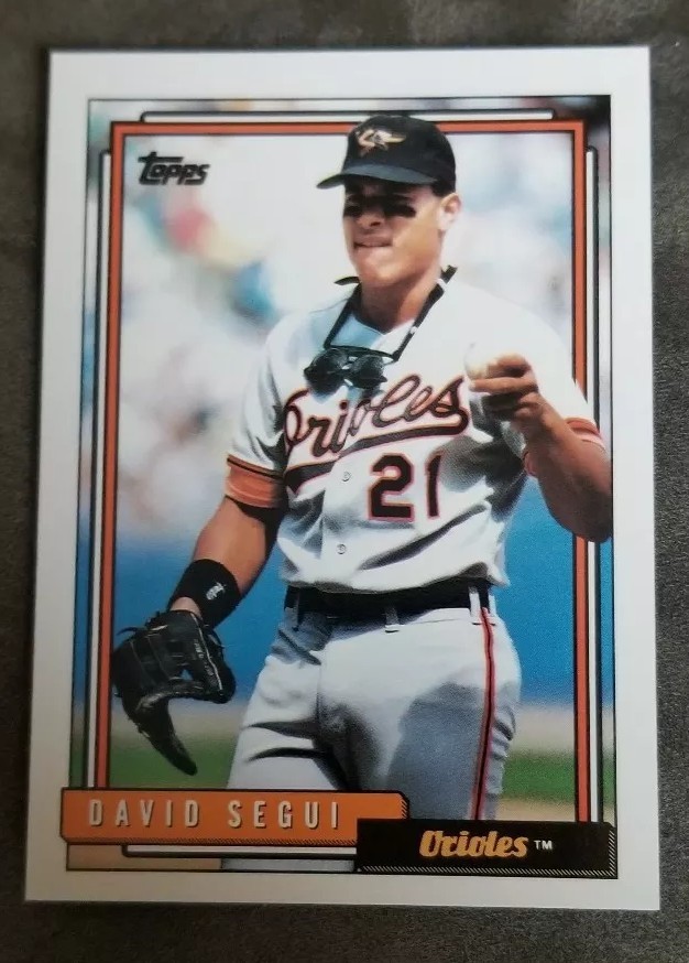 1992 Topps Baltimore Orioles Baseball Card #447 David Segui | eBay